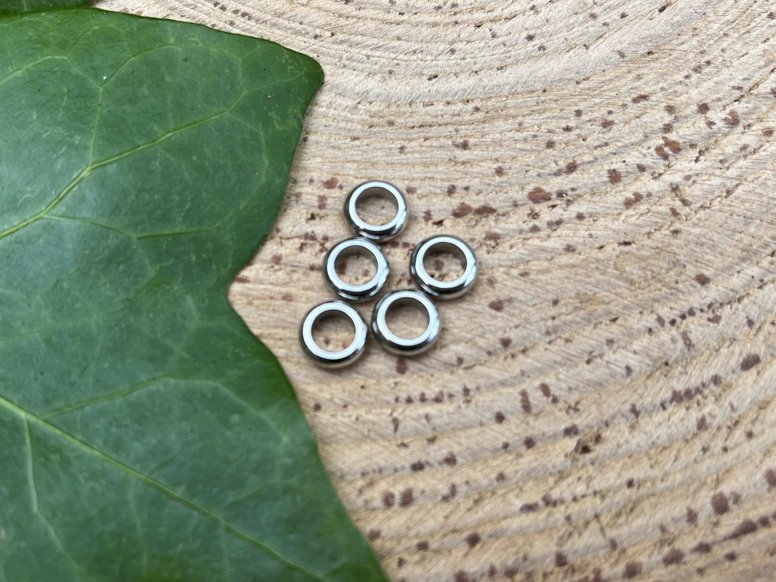 Stainless Steel Dreadlock Bead Rings 3-4mm Hole Size – Hippy Happy ...